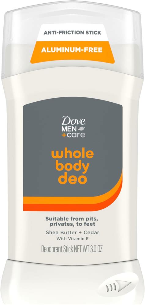 Dove Men Care Whole Body Deodorant Shea Butter And Cedar