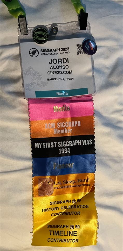 This Year Of The 50th Siggraph My 30th In A Row I Have Attached More