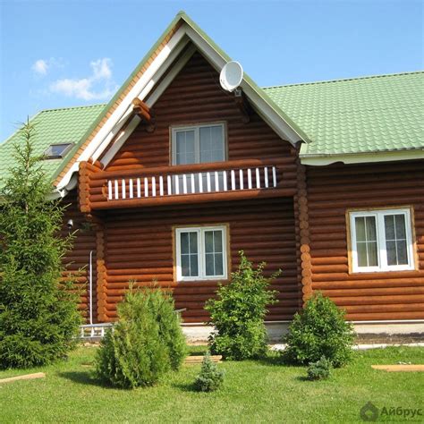 Крашенные дома в деревне 73 фото