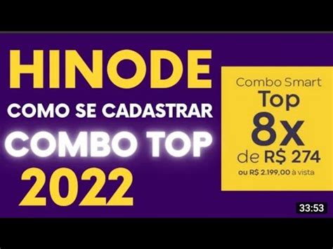 NOVO PLANO HINODE NOVO KIT TOP HINODE YouTube