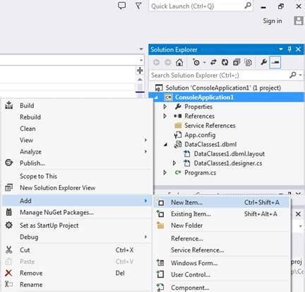 An Overview Of LINQ To SQL