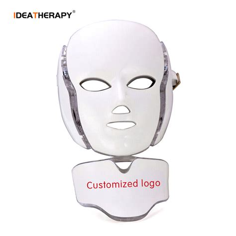 Badu Bg 7 цвята Led Pdt маска за лице Korean Photon Red Therapy Face