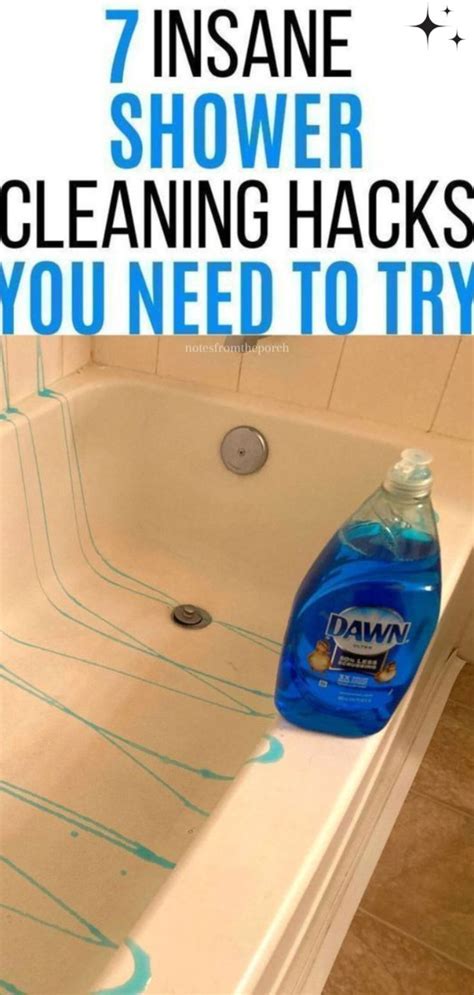 7 Incredible Shower Cleaning Hacks You Need To Know Shower Cleaning
