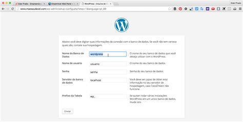 Parte Como Instalar o WordPress Éder Prado