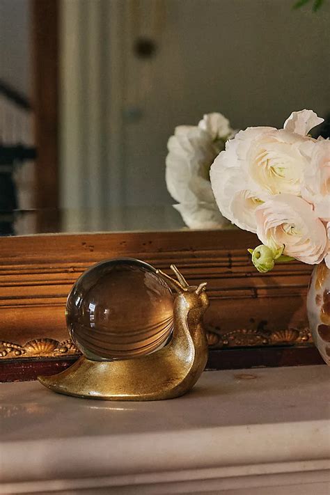 Snail Orb Decorative Object Anthrohome