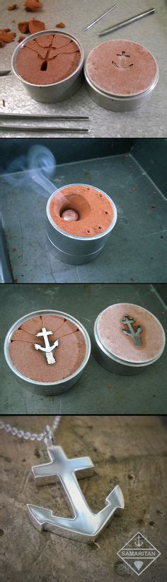 We Used The Ancient Art Of Sand Casting To Make This Lovely Anchor Necklace Pendant Https