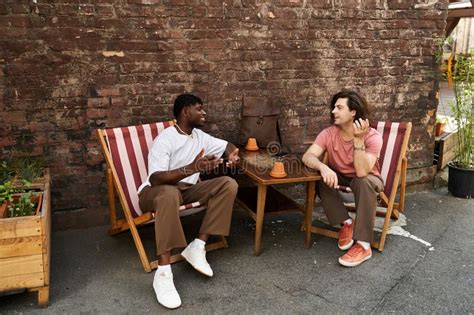 Loving Couple Enjoys A Relaxing Date Stock Photo Image Of Bonding Joyful