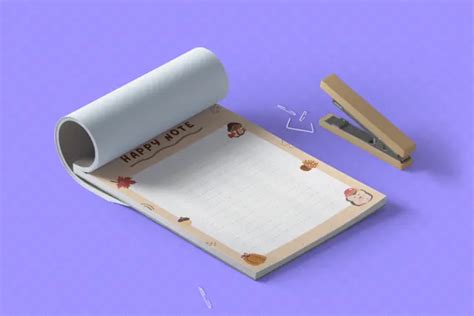 A4 Size Notepad Mfune