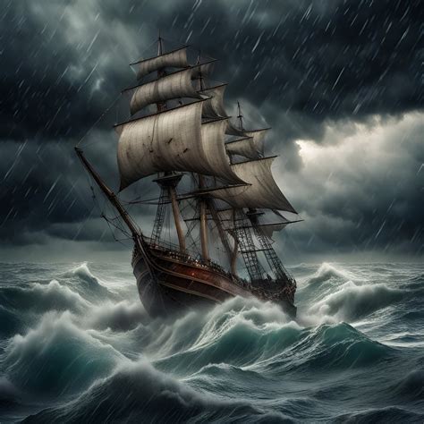 Download Sea Storm Ship Royalty Free Stock Illustration Image Pixabay