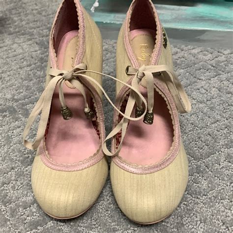 Ruby Shoo Shoes Ruby Shoo Shoes Beige And Pink Excellent Condition Hardly Worn Poshmark
