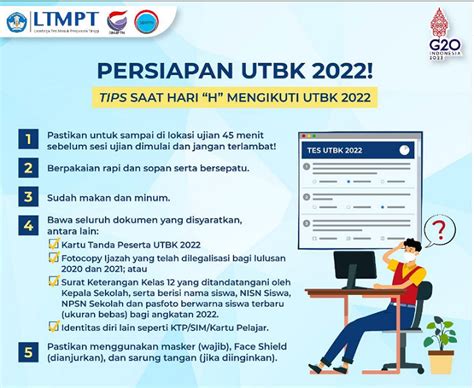 ATURAN Baju Untuk UTBK Dan Berkas Yang Dibawa Saat UTBK SBMPTN Cek Syarat Pakaian