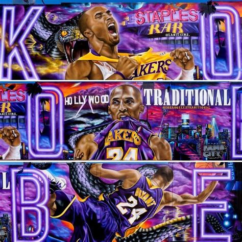 Kobe And Gianna Bryant Murals On Instagram One Of The Largest Kobe