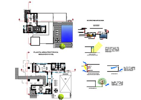 Bioclimatic House Planning Detail Dwg File Artofit