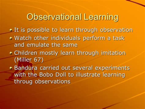 observational conditioning