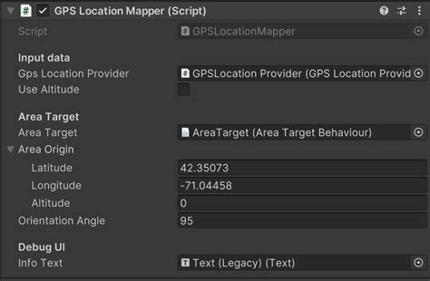 Geolocation As External Prior Vuforia Engine Library