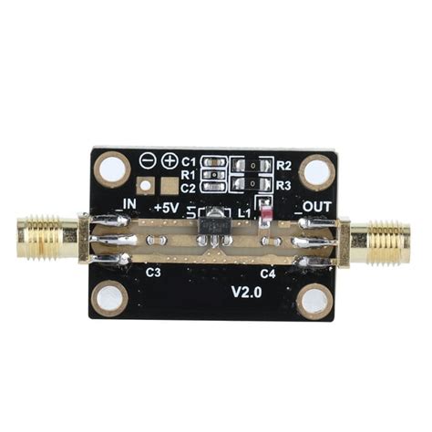 Rf Wide Band Amplifier High Gain Low Noise Lna Module Board Nf 0 6db 5v