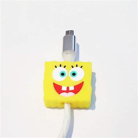 Защита кабеля от перетирания, органайзер Alitek Mult SpongeBob Губка ...