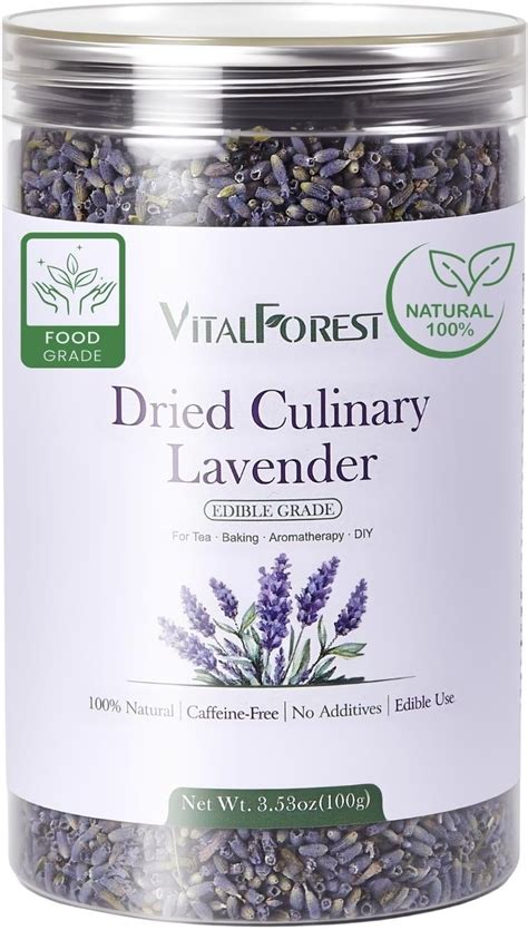 Dried Culinary Lavender 100 Natural Food Grade Lavender Buds Herbs