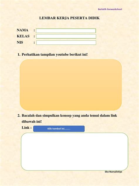 Latihan Liveworksheet Pdf