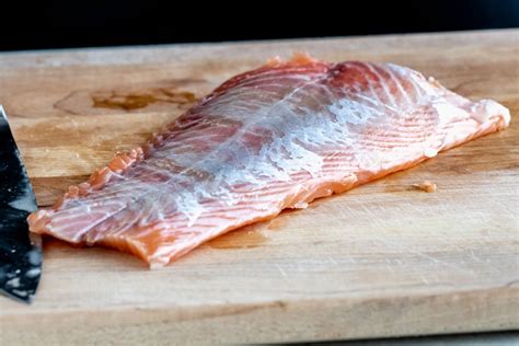 How To Easily Remove Skin From Frozen Salmon Fillet