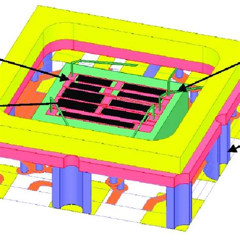 2d Finite Element Method Fem Mesh Of Tc Saw Devices A Mesh Of Unit