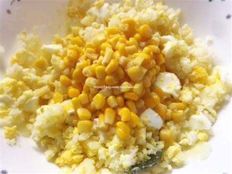 으깬 감자계란 샌드위치