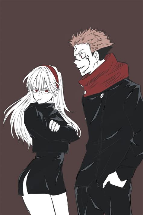 Female Gojo Anime Oc Illustration