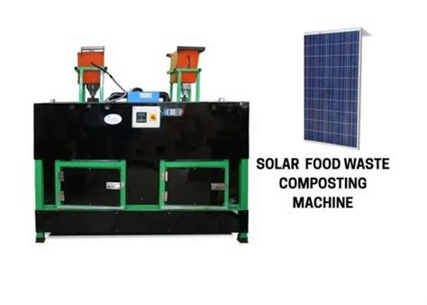 Stainless Steel 50kgday Solar Compost Machine 2 Hp 130 Kgday At