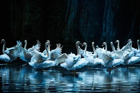 Tchaikovskys Swan Lake Ar Generative Ai Premium Ai Generated Image