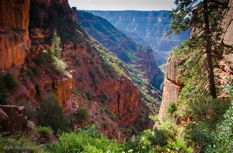 The Adventures Of Ken North Kaibab Trail To The Redwall Bridge
