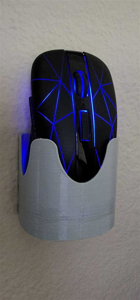 Computer Mouse House Wall Mount Storage By Djmac Download Free Stl