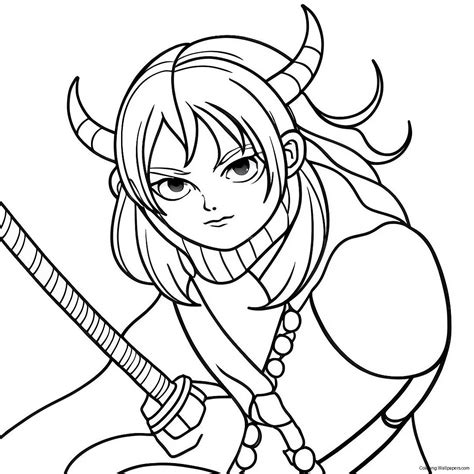 Rui Demon Slayer Coloring Page 69004 54602