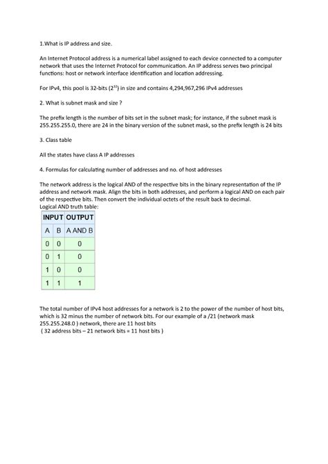 Ip Class Table Decoration Examples