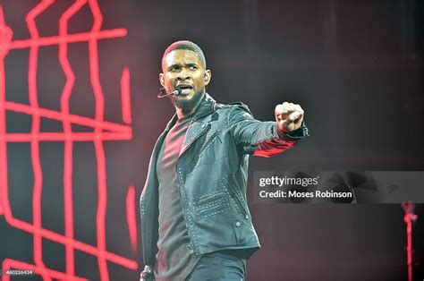 Recording Artist Usher Performs As Part Of His Urx Tour At Philips