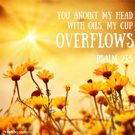 You Anoint My Head With Oil My Cup Overflows Hot Sex Picture