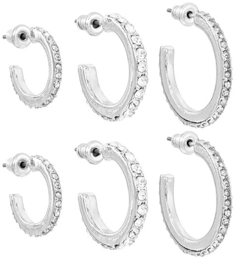 Creolen Set Essential Silver Online Bei BIJOU BRIGITTE