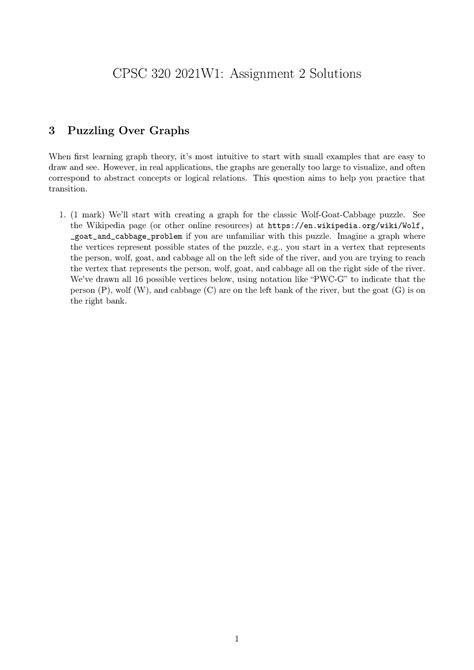 Practice Assignment Solution Cpsc W Assignment