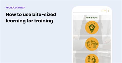 How To Use Bite Sized Learning To Train Your Team Sc Training