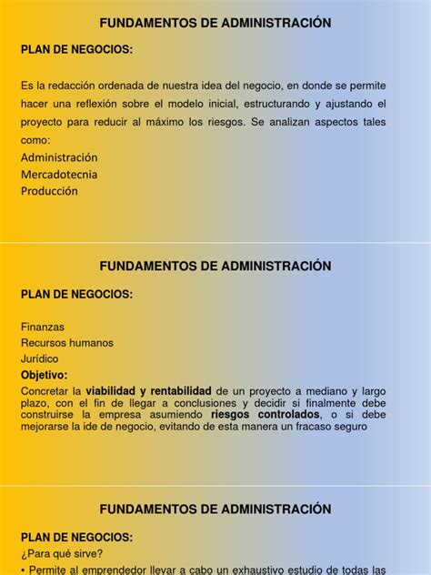 Plan De Negocios Pdf