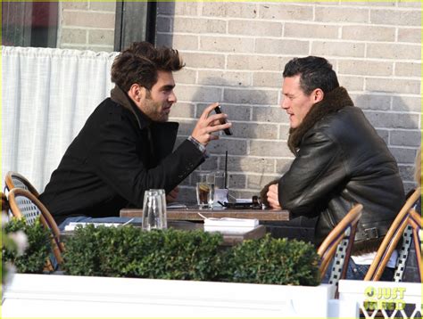 Luke Evans Steps Out With Rumored Boyfriend Jon Kortajarena For Lunch
