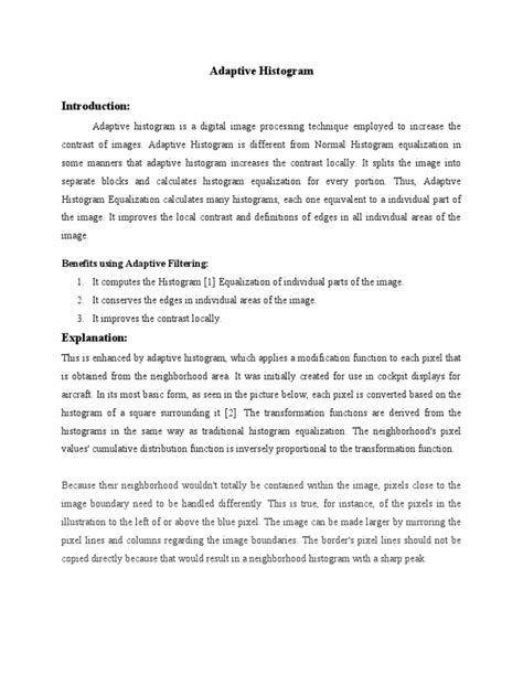 adaptive histogram pdf contrast vision computer engineering