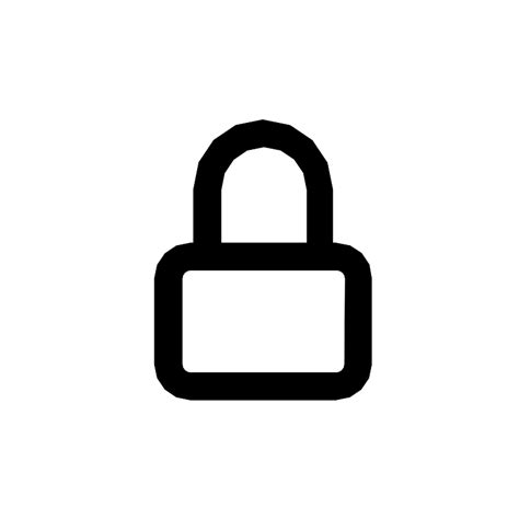 Lock Rounded Svg Vectors And Icons Svg Repo
