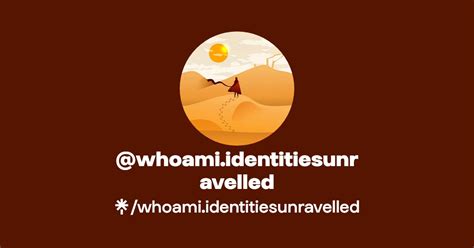 Whoami Identitiesunravelled Listen On Spotify Linktree