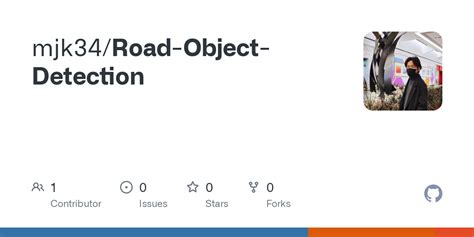 Github Mjk Road Object Detection
