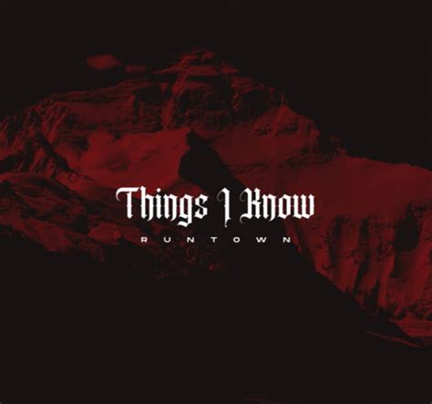 Runtown Things I Know Download Mp3