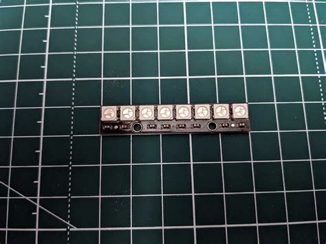 Модуль з 8 адресних Rgb світлодіодів Ws2812 для Arduino Raspberry 35