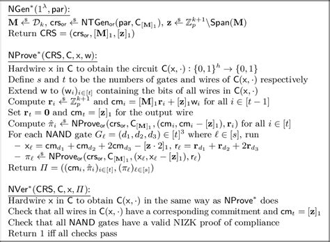 Figure 11 From A Simple And Eﬃcient Framework Of Proof Systems For Np