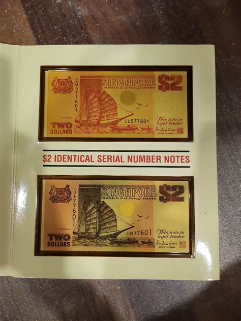 Identical Serial Number Notes Hobbies Toys Memorabilia Collectibles Currency On Carousell