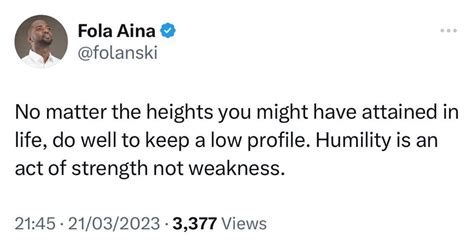 olalekan adeeko on linkedin grace humility strength growth