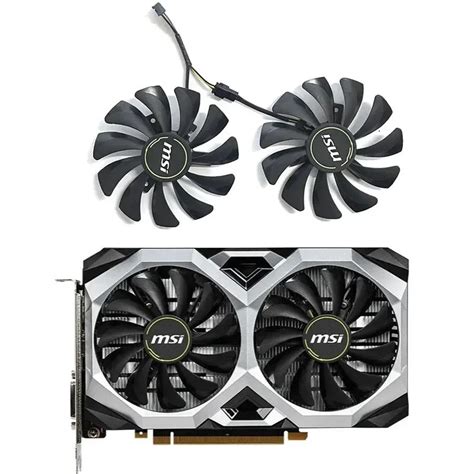 Suitable For Msi Gtx 1660 1660ti Rtx 2060 Ventus Graphics Card 85mm 4pin Hy D09010sh Ha9010h12sb